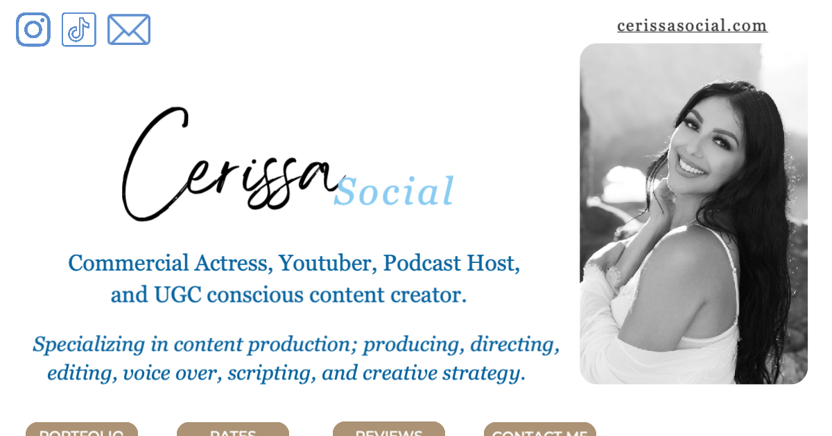 Cerissa | UGC Portfolio